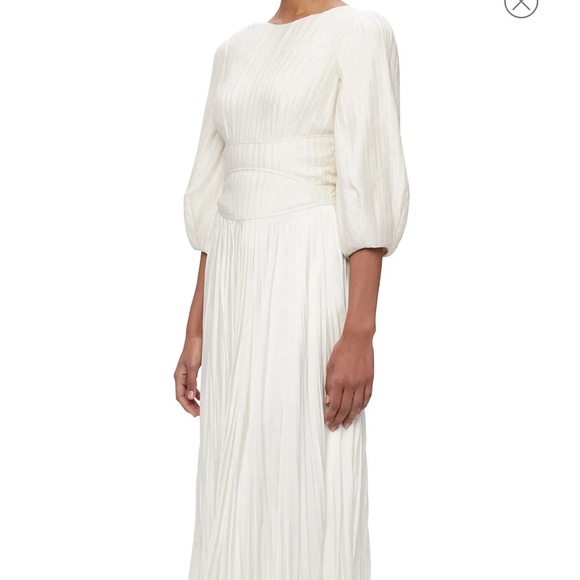 Jonathan Simkhai | Dresses | Johnathan Simkhai Ames Pleated Gown | Poshmark